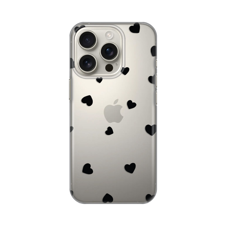 Maska Silikonska Print Skin za iPhone 16 Pro 6.3 Hearts