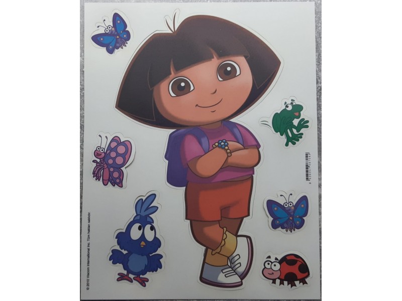 Stiker za zid Dora