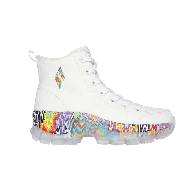 PATIKE SKECHERS HI-RYZE - SEE-THRU D W