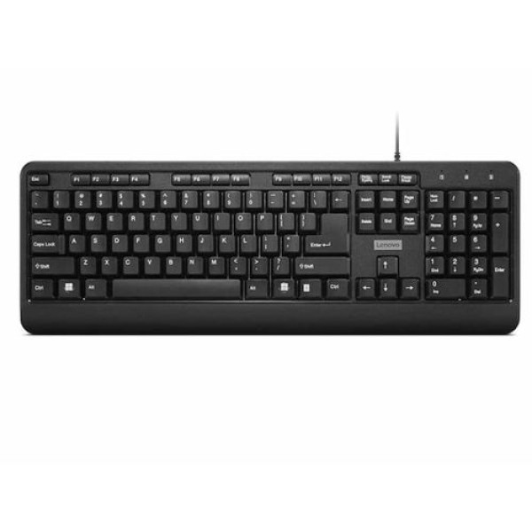 Lenovo Tastatura 160 žična US crna (GY41L68463)