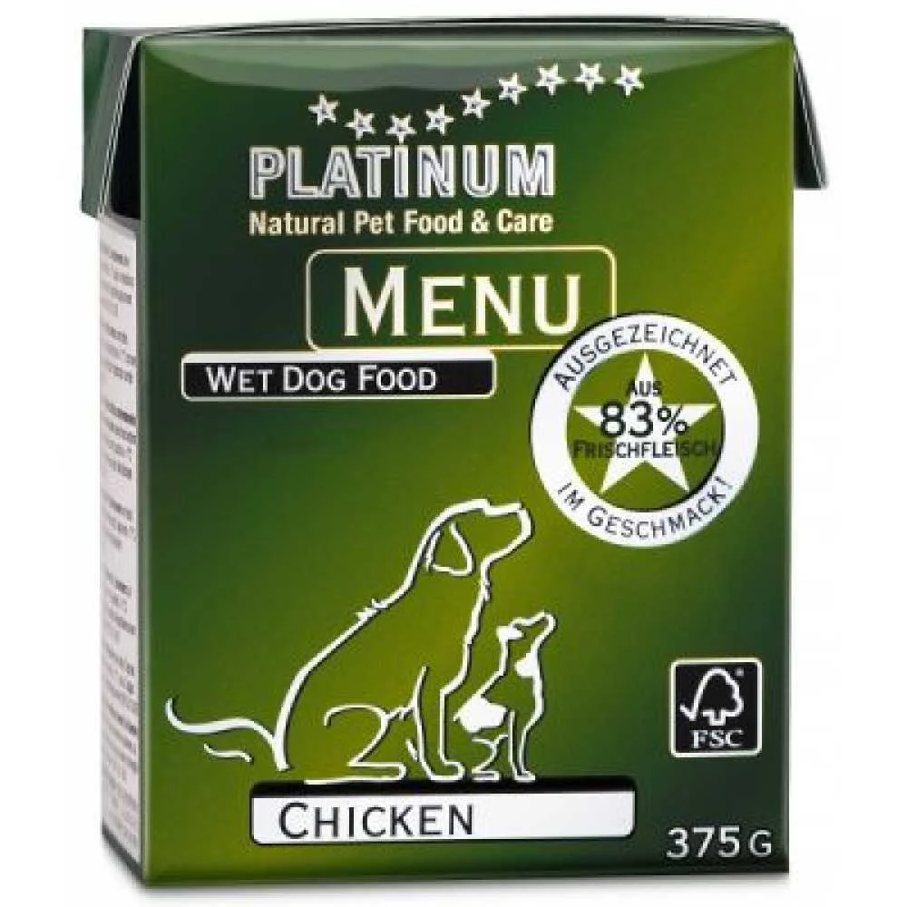 PLATINUM menu piletina 375g