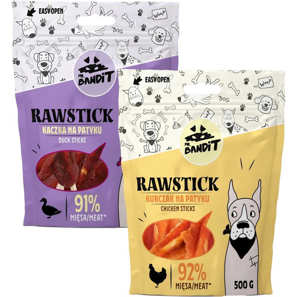 Mr. Bandit Rawsticks - Pačetina 500g