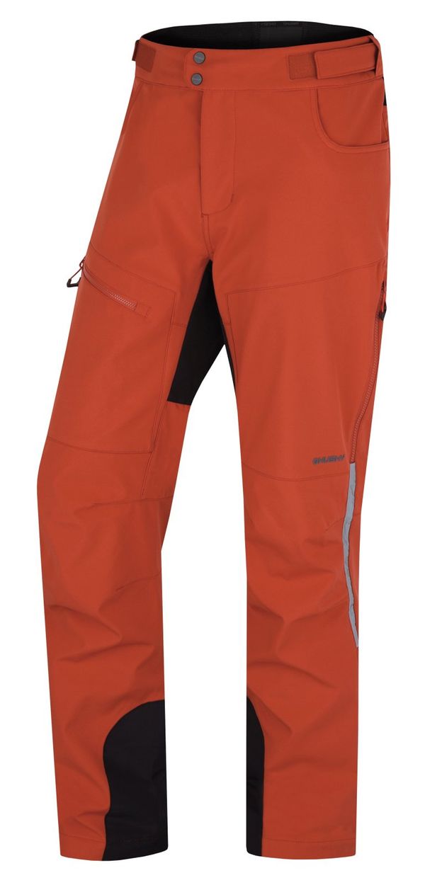 MEN'S SOFTSHELL PANTS HUSKY KESON M DARK ORANGE