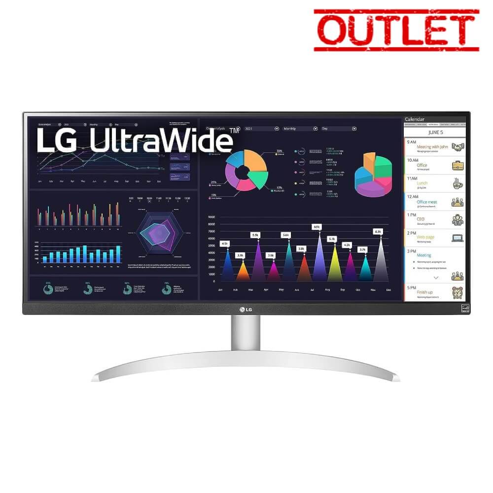 LG UltraWide 29" IPS 29WQ600-W Monitor OUTLET