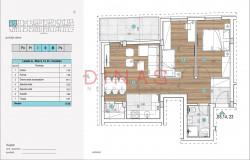 Telep, dvoiposoban, 57m²