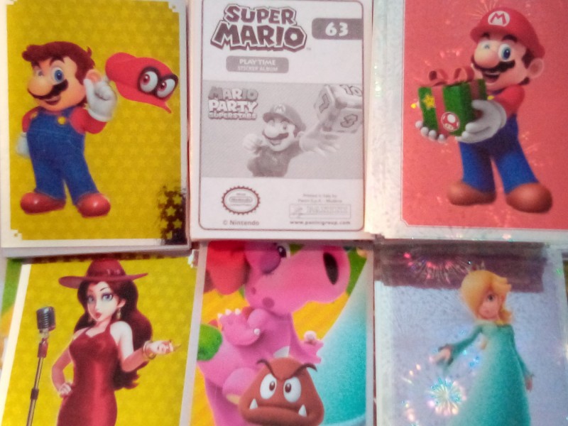 SUPER MARIO NINTENDO PANINI Sličice na komad