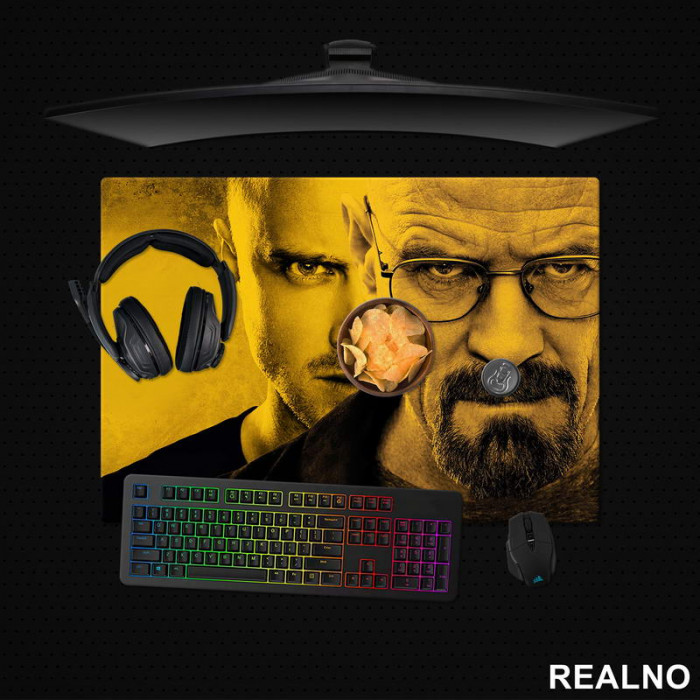 HEISENBERG AND JESSIE - BREAKING BAD - PODMETAČ ZA STO