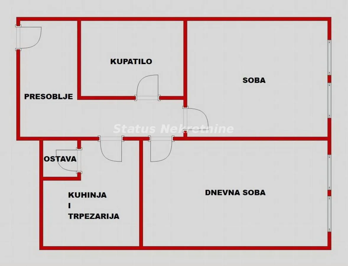 Prodaja, dvosoban stan, 43m2, Adamovićevo Naselje, Novi Sad, Novi Sad