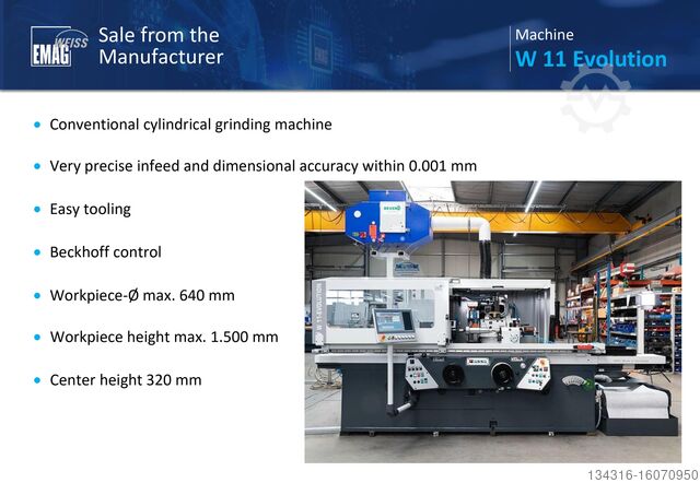 Cilindrični
EMAG Weiss W 11 Evolution **Karstens K 11**