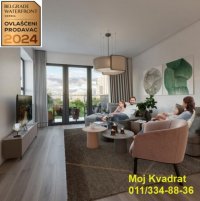 Savski venac, Beograd na vodi - BW King's Park Residence, 64m2 - GRATIS BAŠTA - BEZ PROVIZIJE Z