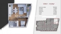 Telep-Fantastičan Jednoiposoban stan 42 m2 u mirnom kraju-povraćaj PDV-a-065/385 8880