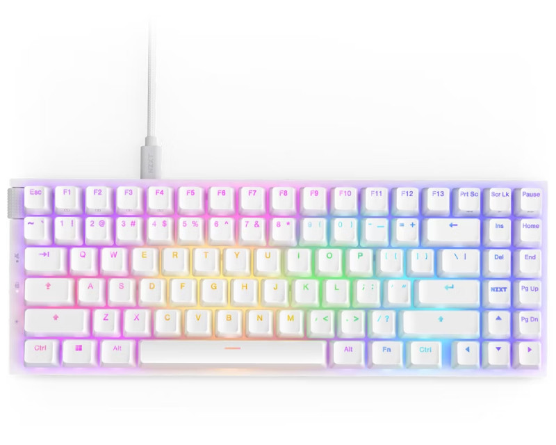 NZXT - Function 2 MiniTKL mehanička tastatura US bela (KB-002NW-US)