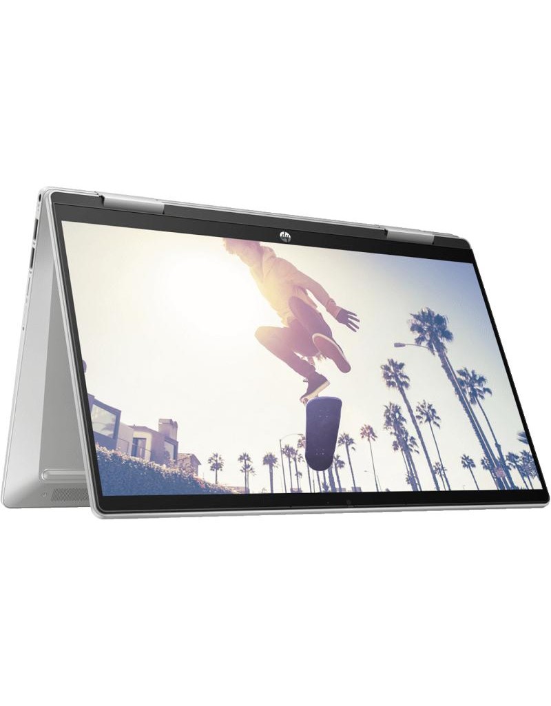 HP Pavilion x360 14-ek1003nm DOS 14"FHD IPS Touch i7-1355U 16GB onboard 512GB backl FPR srebr