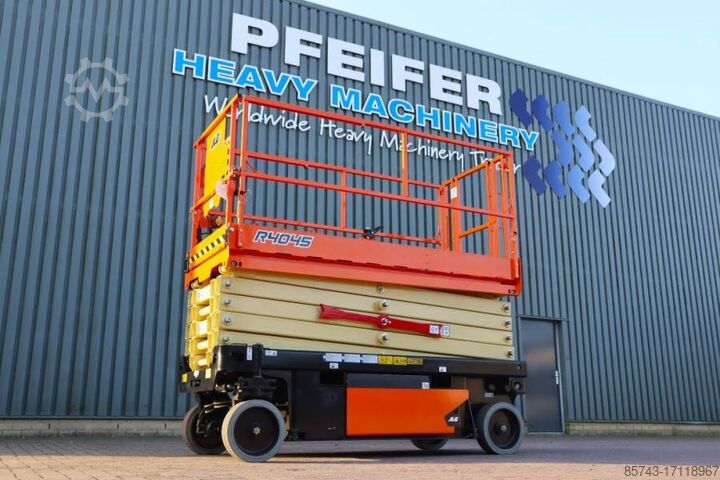 Podizanje makaza
JLG R4045 Unused, Electric, 14m Working Height, 350kg