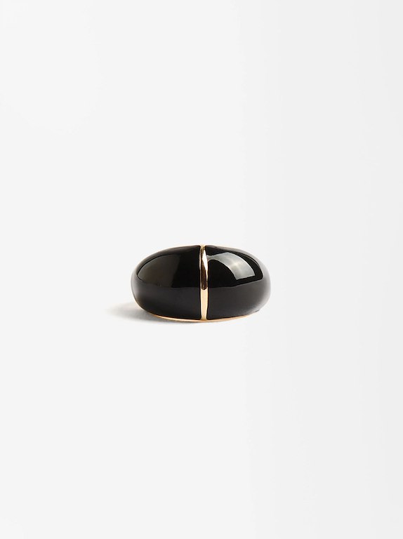 Rounded Enamel Ring