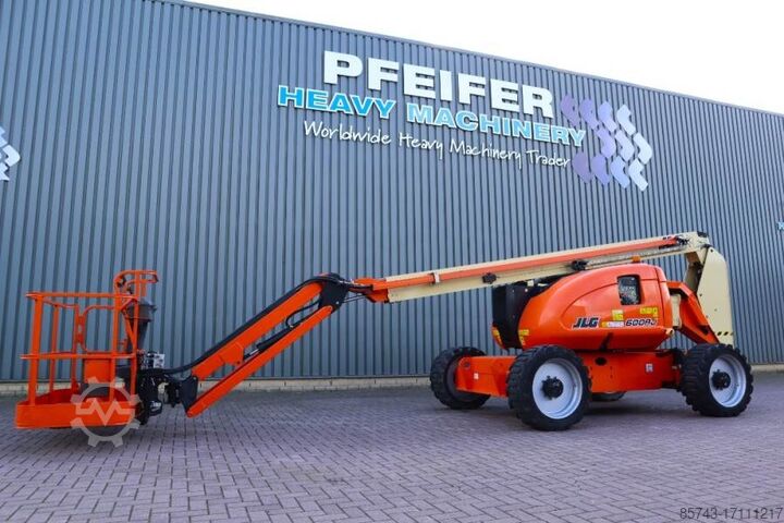 Artikulisan teleskopski bum lift
JLG 600AJ Valid inspection, Diesel, 4x4 Drive, 20.5 m