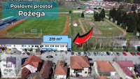 Poslovni prostor 219 m², Požega – 145 000 €