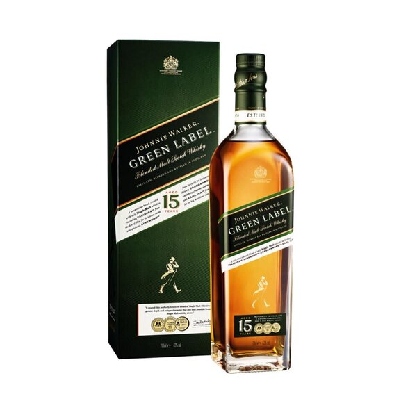 Johnnie Walker Green Label 15YO 43% 0.70L