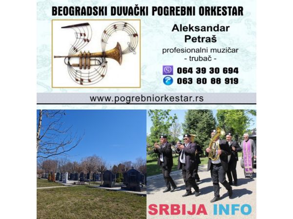 Pogrebni orkestar Beograd, bleh muzika, sahrane