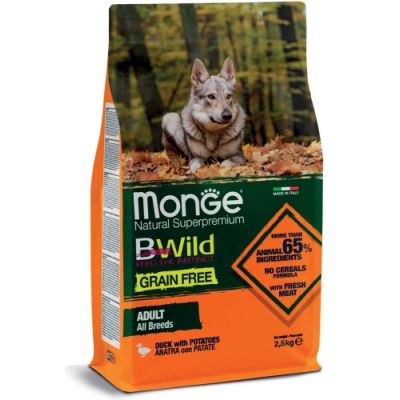 Monge BWild All Breeds Grain Free Pačetina i Krompir 2,5kg