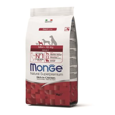 Monge Mini Adult Piletina 3kg