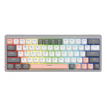 Tastatura Mehanicka Gaming Fantech MK912 RGB ATOM PRO63 Wireless Saturn (blue switch)