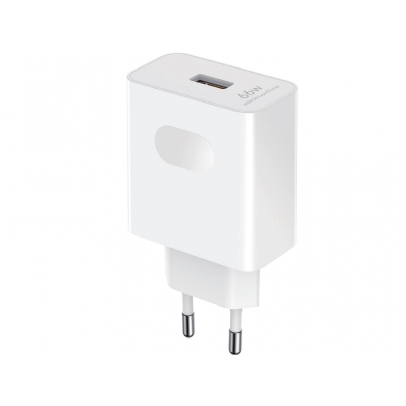 Zidni punjač HONOR SuperCharge Power Adapter/66W/bela sa USB-C kablom (1m/6A)