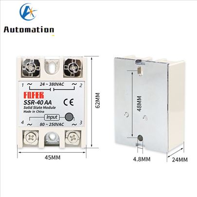 Ssr rele 40 amprea dc/ac i ac/ac