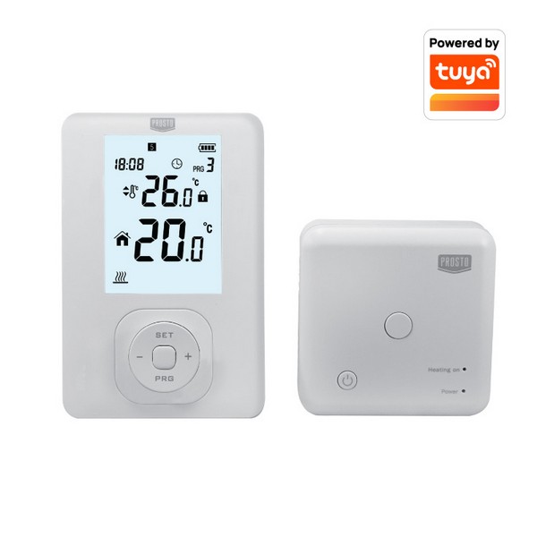 SOBNI TERMOSTAT DST-304RF/WF BEŽIČNI SMART TUYA PROSTO