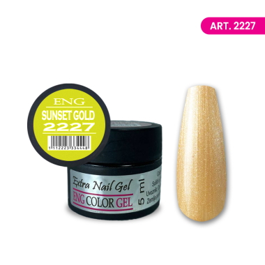 Color gel ENG SUNSET GOLD 5ml. art. 2227