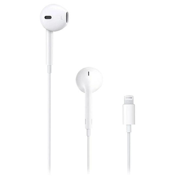 APPLE Slušalice za mobilni EarPods, Lightning, bela