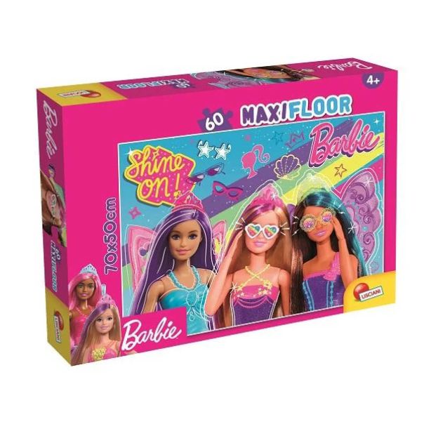 BARBIE Puzzle 2u1 složi i oboji 60 delova 99450