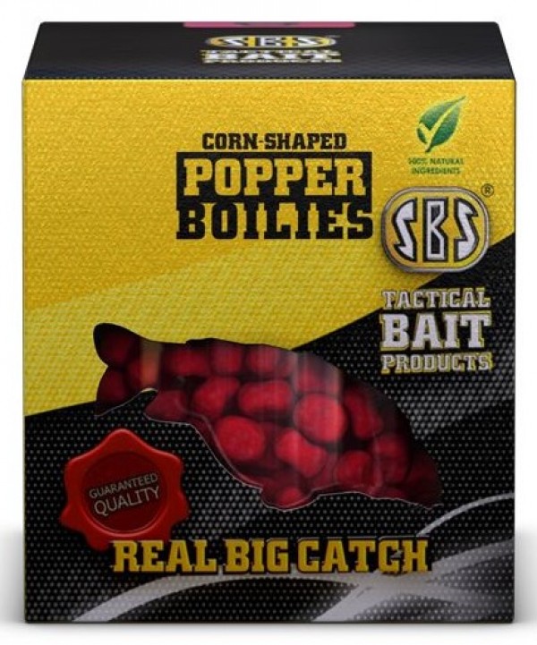 SBS Corn Shaped Popper Boile Jagoda 8,10mm 40gr