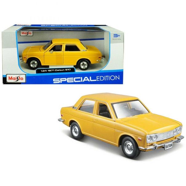 MAISTO Automobil metalni 1:24 Datsun 510 model Special Edition 1971 531518