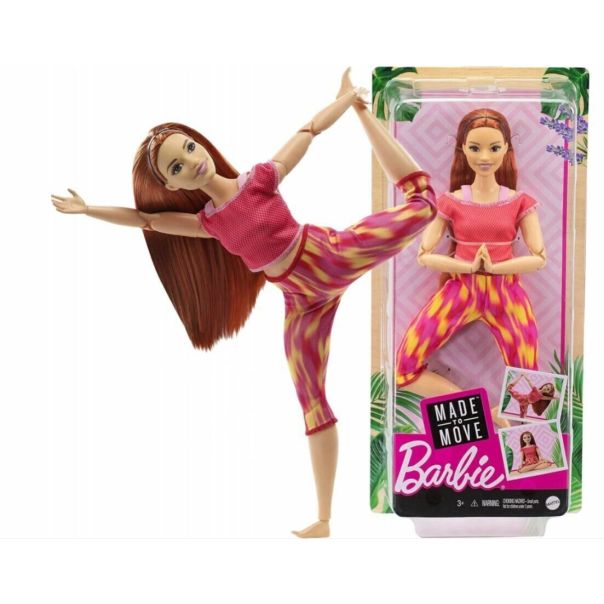 BARBIE Lutka Made to Move Yoga GXF07-4