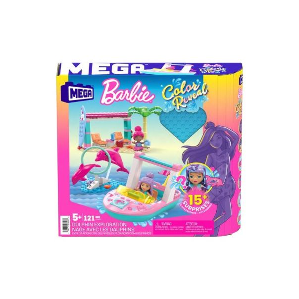 BARBIE Set mega color reveal Dolphin adventure HHW83