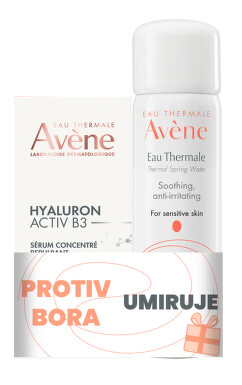 Avene Hyaluron Activ B3 Serum, 30 ml + Termalna voda, 50 ml GRATIS