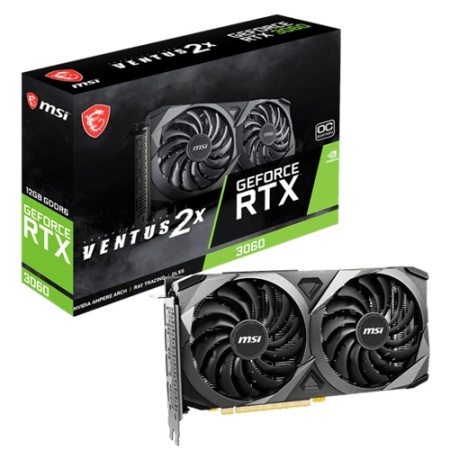 GRAFICKA KARTICA MSI Geforce RTX3060 VENTUS 2X 12G DDR6 OC, 912-V397-663