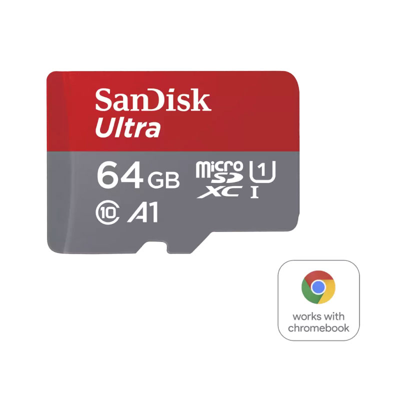 SanDisk Ultra microSD SDSQUAB-064G-GN6MA 64GB adapter 4312