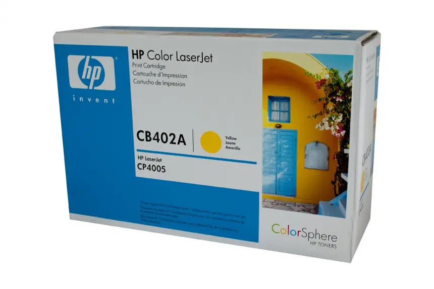 Toner HP CB402A Yellow CLJ CP4005