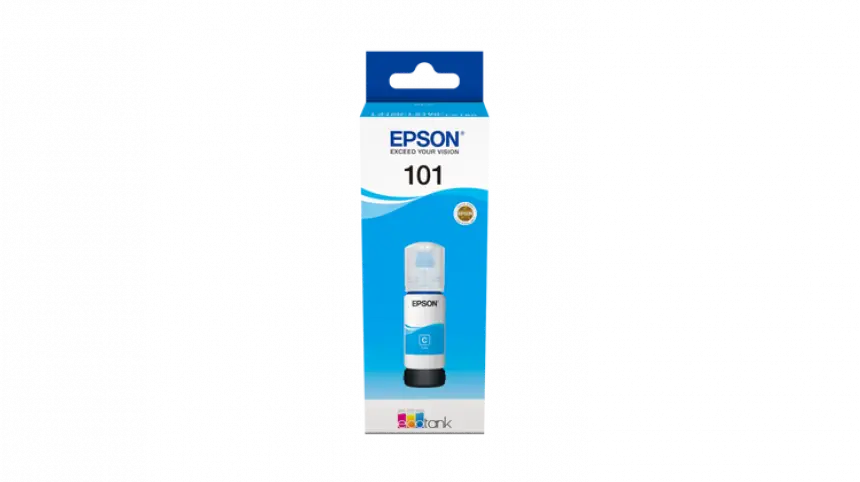 Epson 101 EcoTank Cyan ink bottle