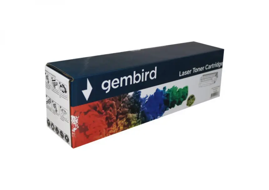 Toner Gembird M452 CF412A/CN CRG-046Y zam. kaseta za HP Yellow 2.3k