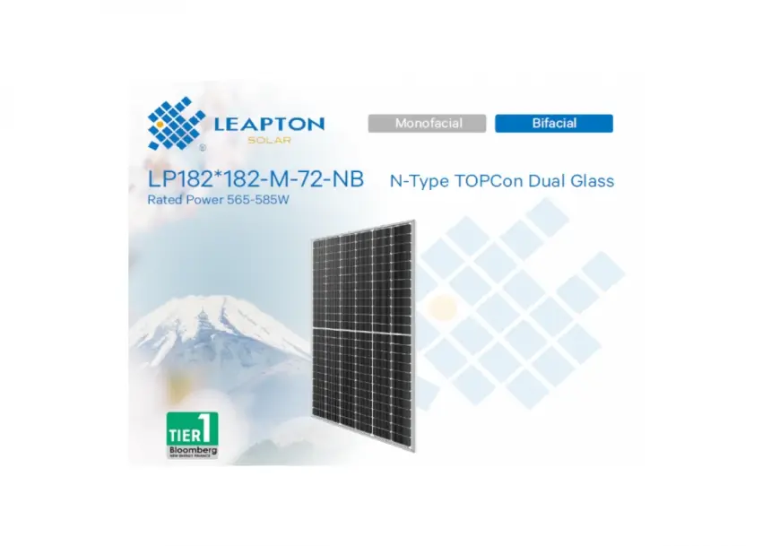 Solarni panel Leapton LEAPTON,580W,BF,N tip,300mm