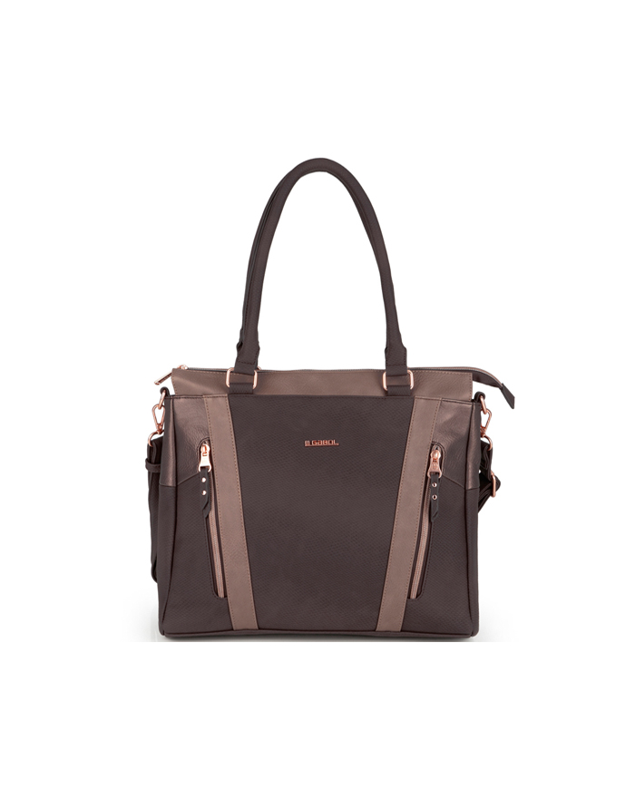 TORBA THELMA TOTE BROWN Gabol