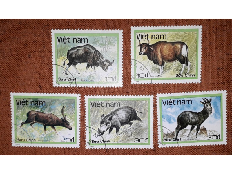 Viet Nam 1988 fauna