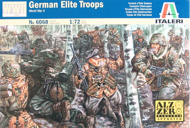 ITALERI 1/72 German Elite Troops WWII