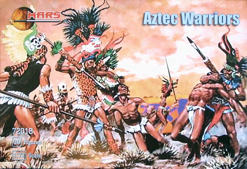 MARS 1/72 Aztec Warriors (30figs)