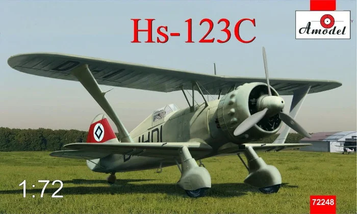 A-MODEL 1/72 Henschel Hs 123C dive-bomber