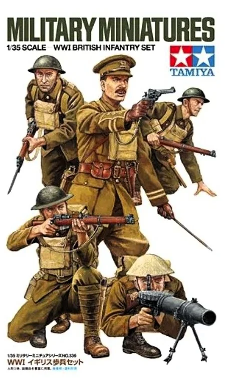 TAMIYA 1/35 WW I British Infantry Set