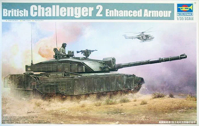 TRUMPETER 1/35 British Challenger 2 with Anti-Heat Fence